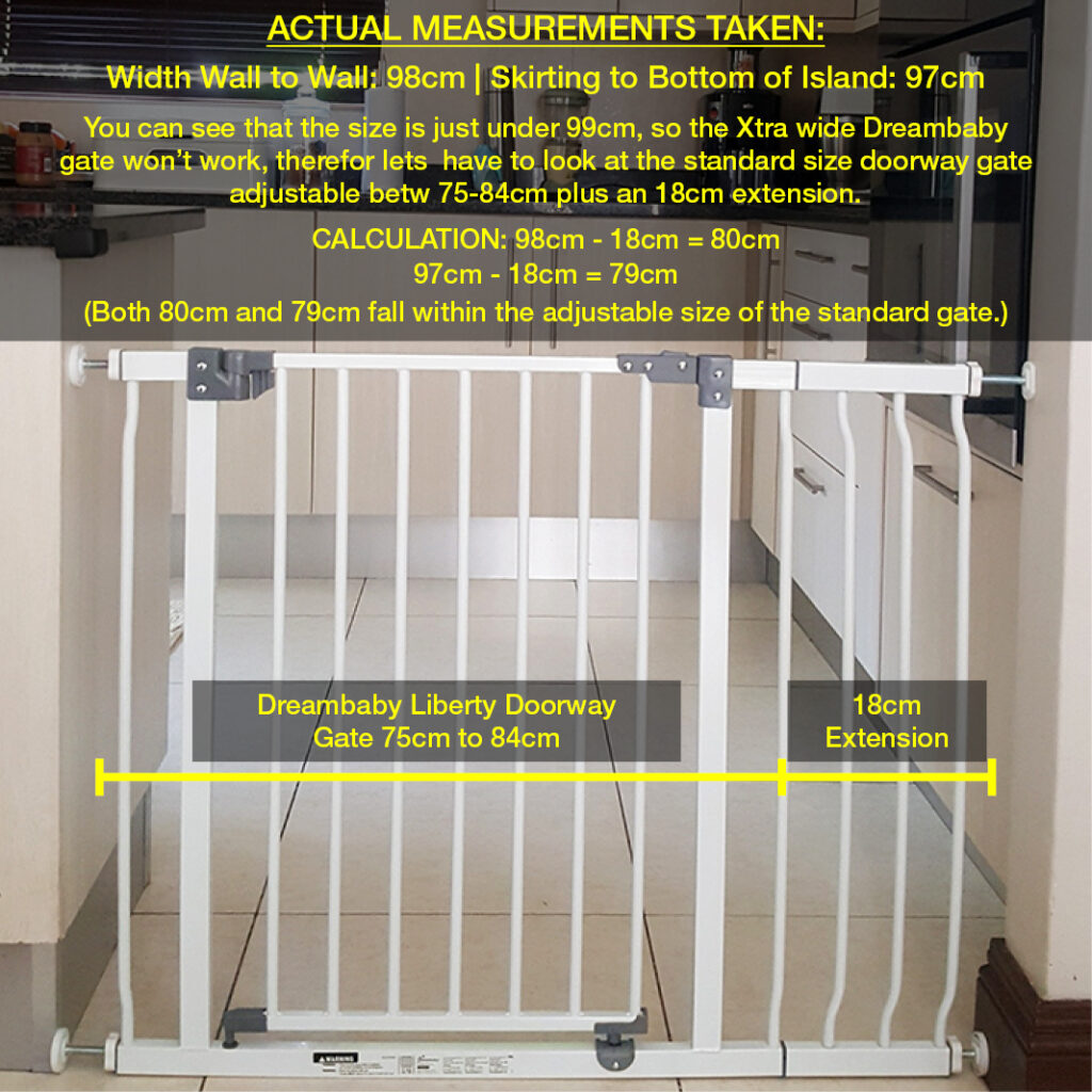 Baby Gate Measurements | How to Tips - Baby Proof